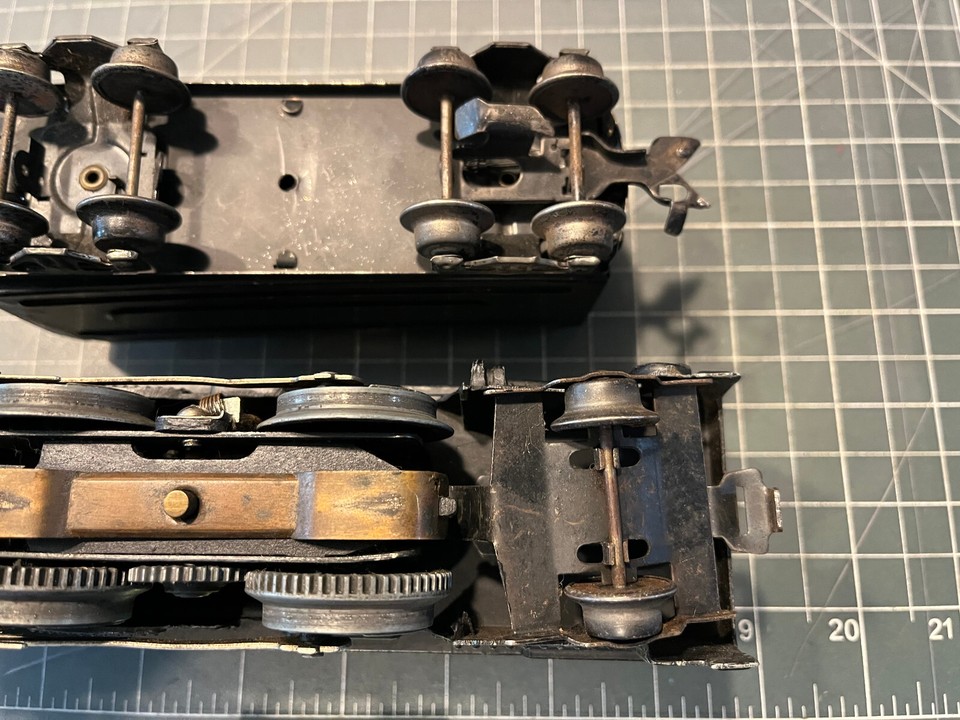 Marx Train 999 Diecast Locomotive Engine & 3/16th Scale Wedge Tender ...