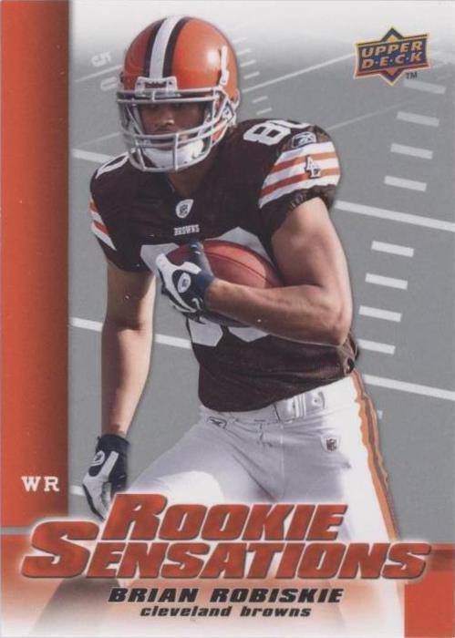 2009 Upper Deck - Rookie Sensations Brian Robiskie #RS-BR (RC) for sale ...