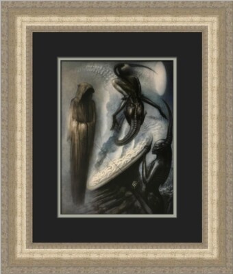 H.R. HR Giger The Magus Custom Framed Print | eBay