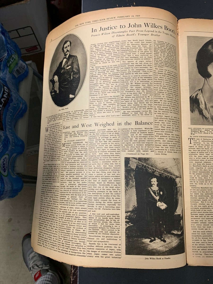 John Wilkes Booth Diary