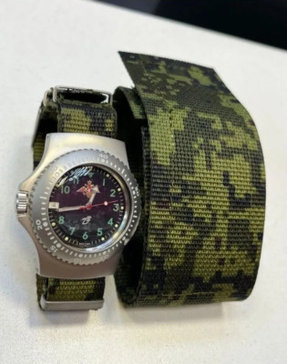 6E4-2 Vostok 'Ratnik' Watch from the Combat Gear Set of the Russian ...