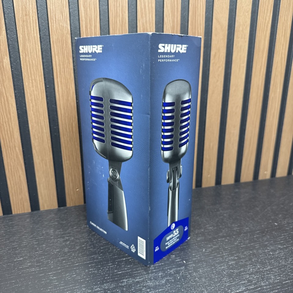 Brand New Shure Super 55 Deluxe Vocal Microphone (1991) 712392900294| eBay