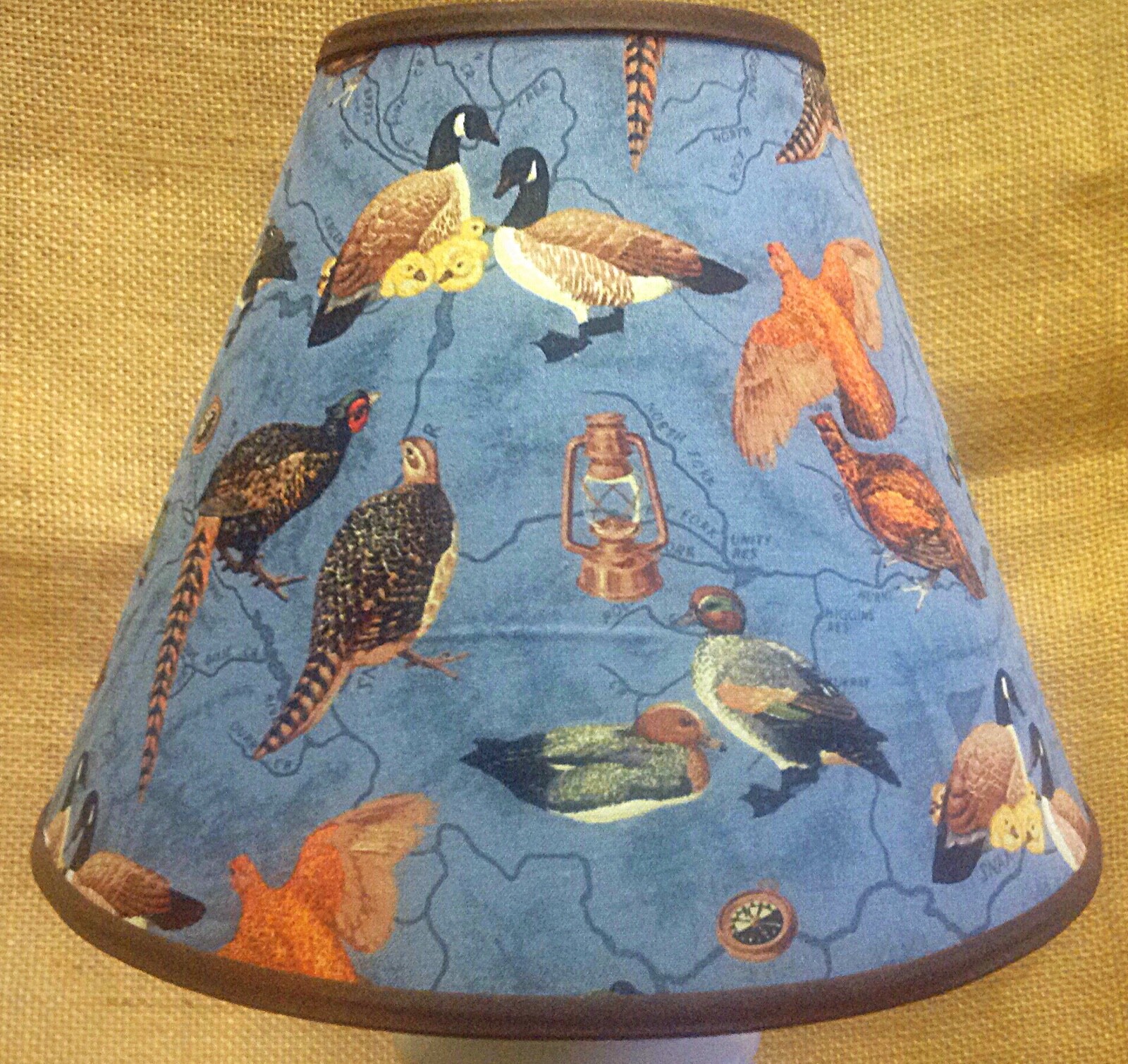 Pheasant Geese Handmade Hunting Lamp Shade | eBay