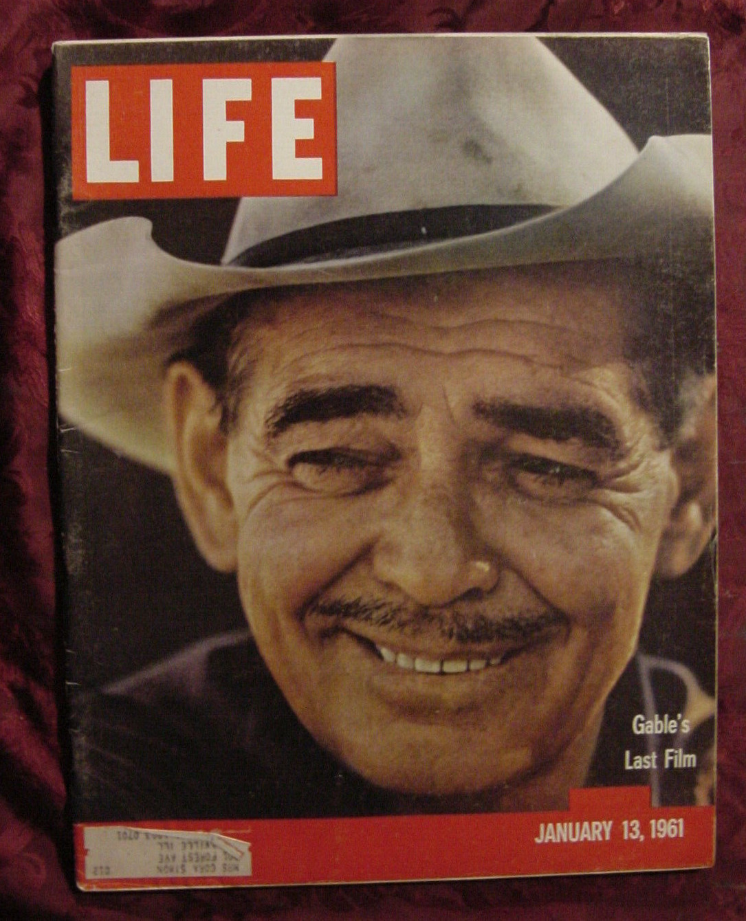 RARE LIFE Magazine January 13 1961 Clark Gable The Misfits Riviera ...