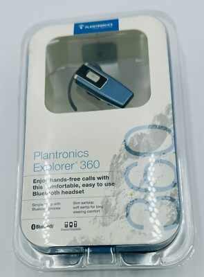 PLANTRONICS EXPLORER 360 BLUETOOTH EARHOOK HEADSET - NEW | eBay