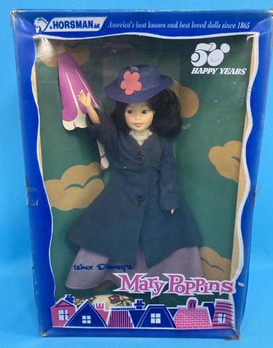 Horsman Mary Poppins Doll 1973 Walt Disney In Box #928 Mattel Vintage ...