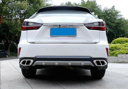 Stainless Car Exhaust End Tip Pipes Muffler Trim For Lexus RX300 450h ...