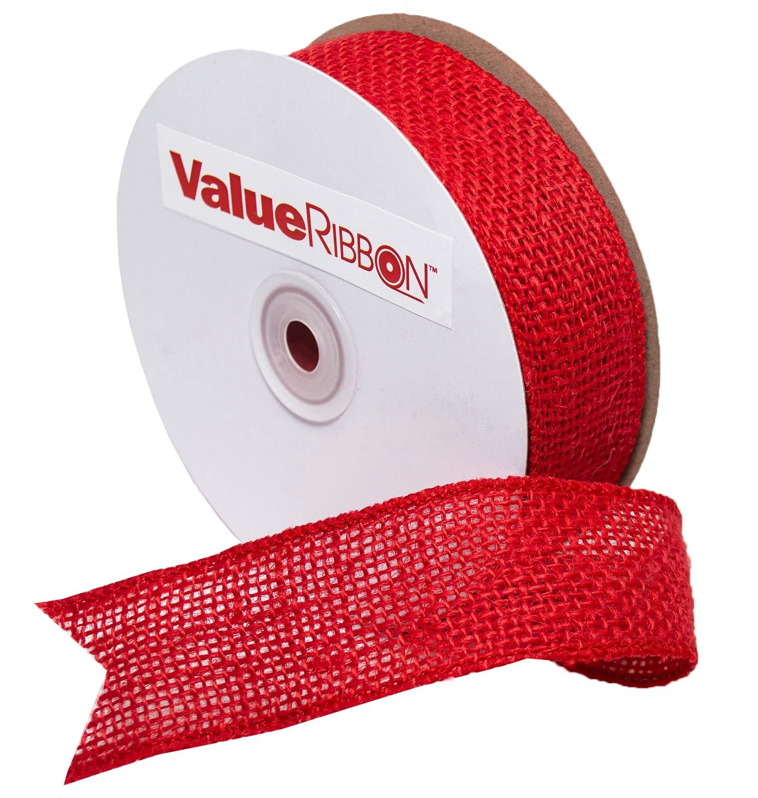 Value Ribbon Burlap 1.5" X 10 YD Wired Burlap Ribbon for Gift Wrapping ...