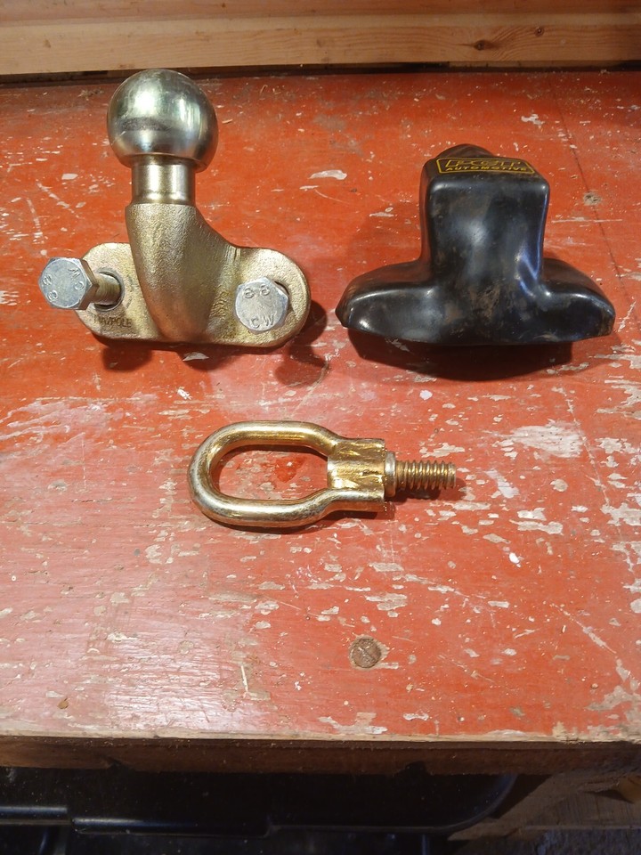 Maypole towing ball joint hitch. Also towing hook. | eBay UK