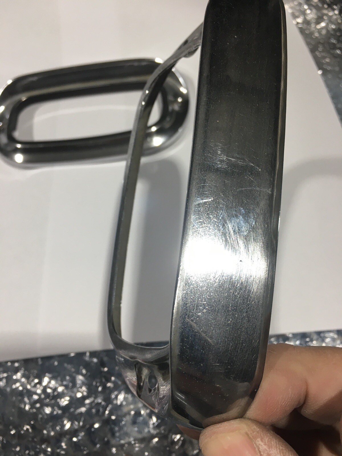 Vintage Car Lamp Bezels x 2 Used | eBay