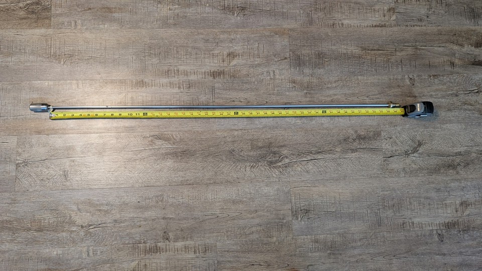 46" Stainless Steel Muzzleloader Ramrod Set .50 Cal 8-32 Thread by Jim ...