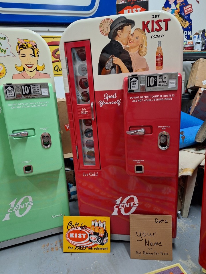 FROSTIE SODA Machine Coke Coca-Cola Vendo 81D Unique Masterpiece Best ...