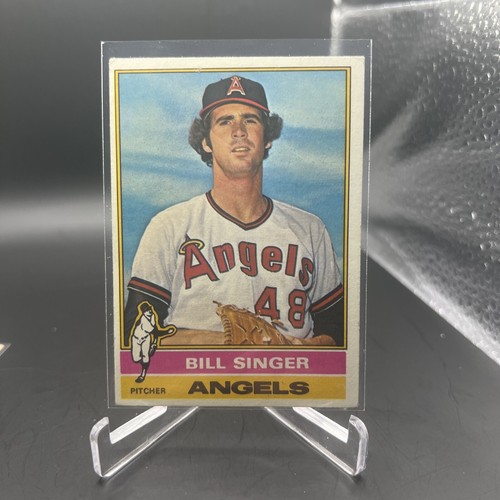 1976 Topps Bill Singer #411 California Angels EX/NM (D) | eBay