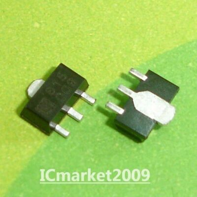 10 PCS LM78L15F SOT-89 78L15 3-Terminal Positive Voltage Regulator ...