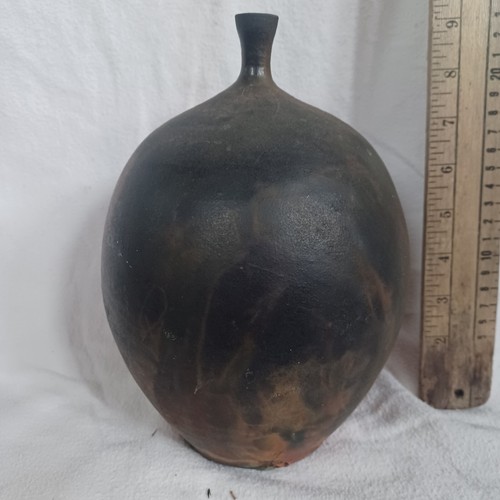 DAVID WESTMEIER Native AMERICAN ART POTTERY Jug OVOID 9" tall 6" | eBay