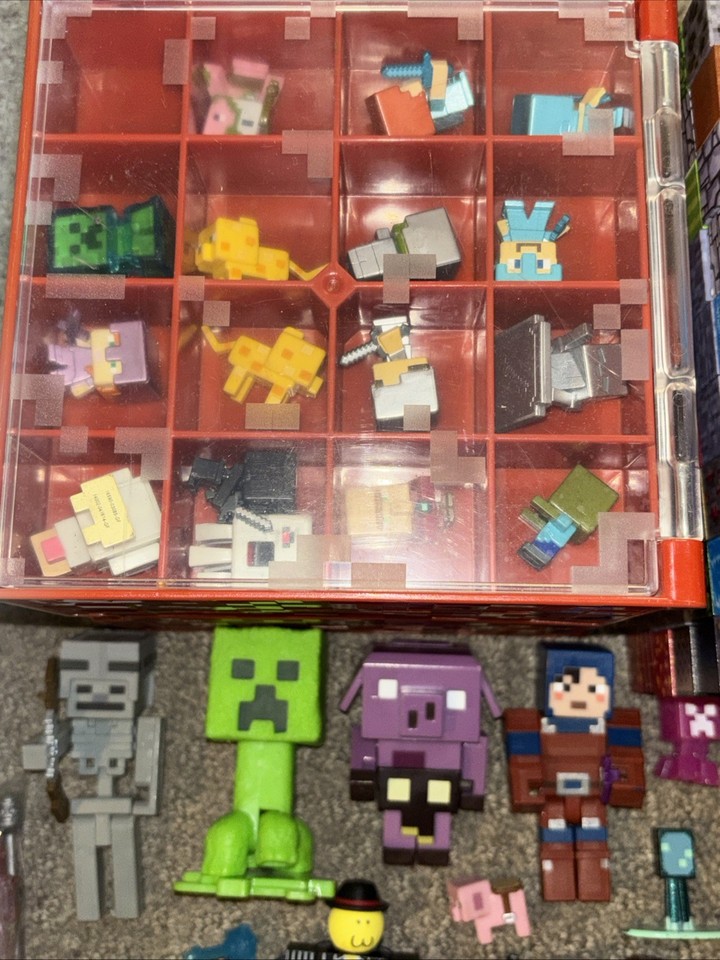 300+ Minecraft Magnetic Pixel Blocks Lot, Dungeons Figures, Roblox ...