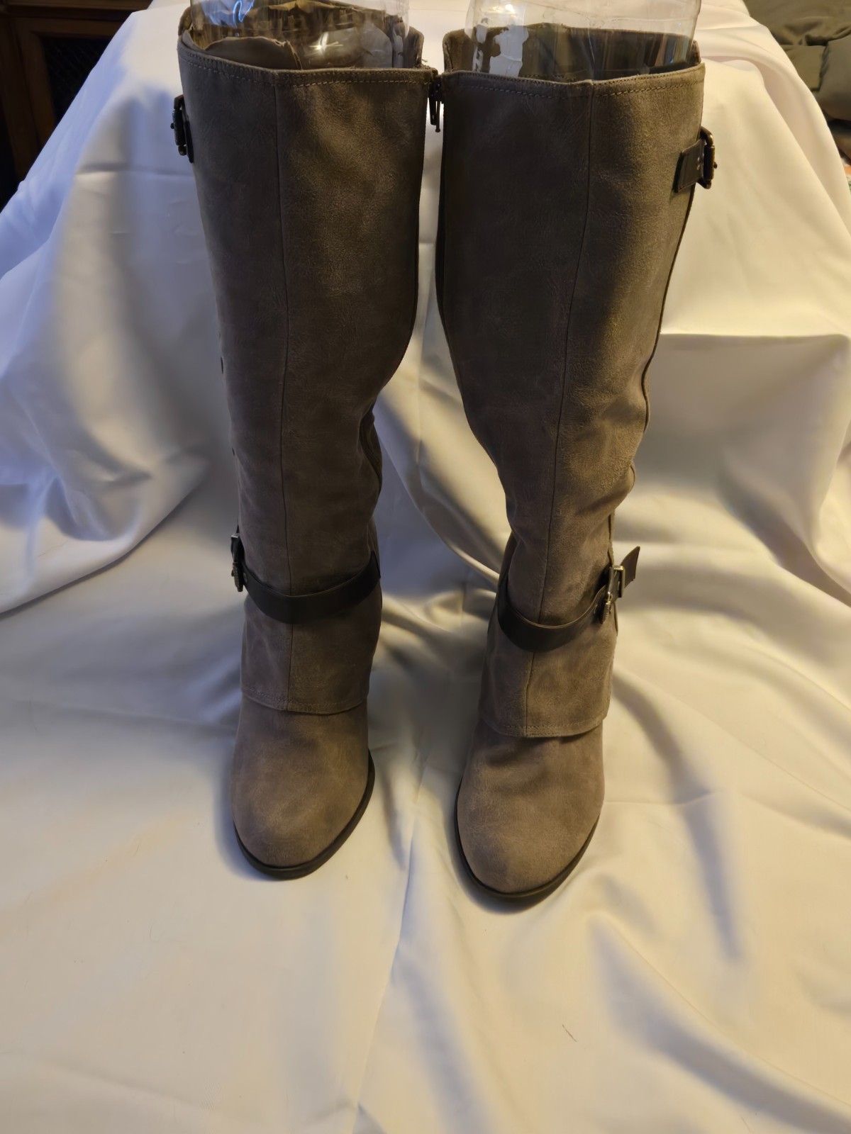 Fergalicious by Fergie Womens Knee High Faux Suede Boots Connor Boot ...