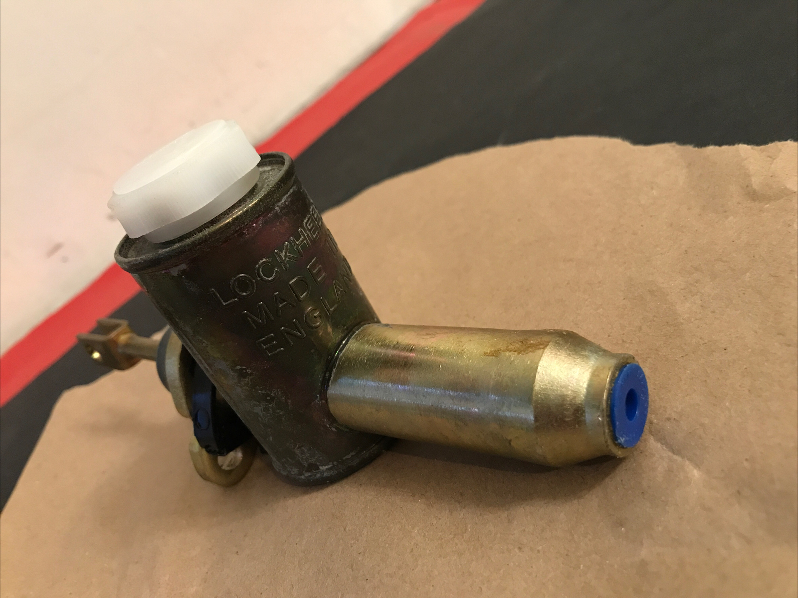 MG Midget Clutch Master Cylinder 1967-79 OE Lockheed Made in UK Metal ...