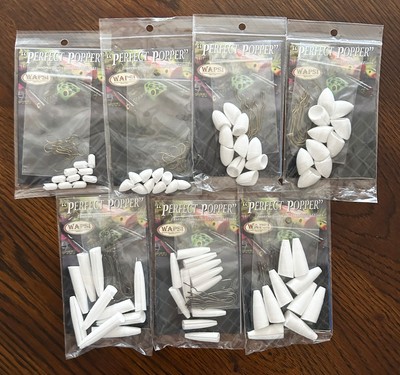 Wapsi "Perfect Popper" - Foam Popper Bodies with Hooks - Wapsi | eBay