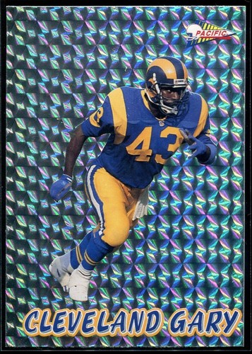 1993 Pacific Prism Cleveland Gary #51 Los Angeles Rams | eBay