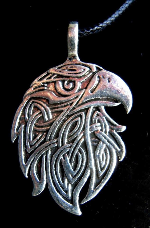 Wolf Eagle Fox Triquetra Goat Mjolnir Pendant Celtic Runes Norse Viking ...