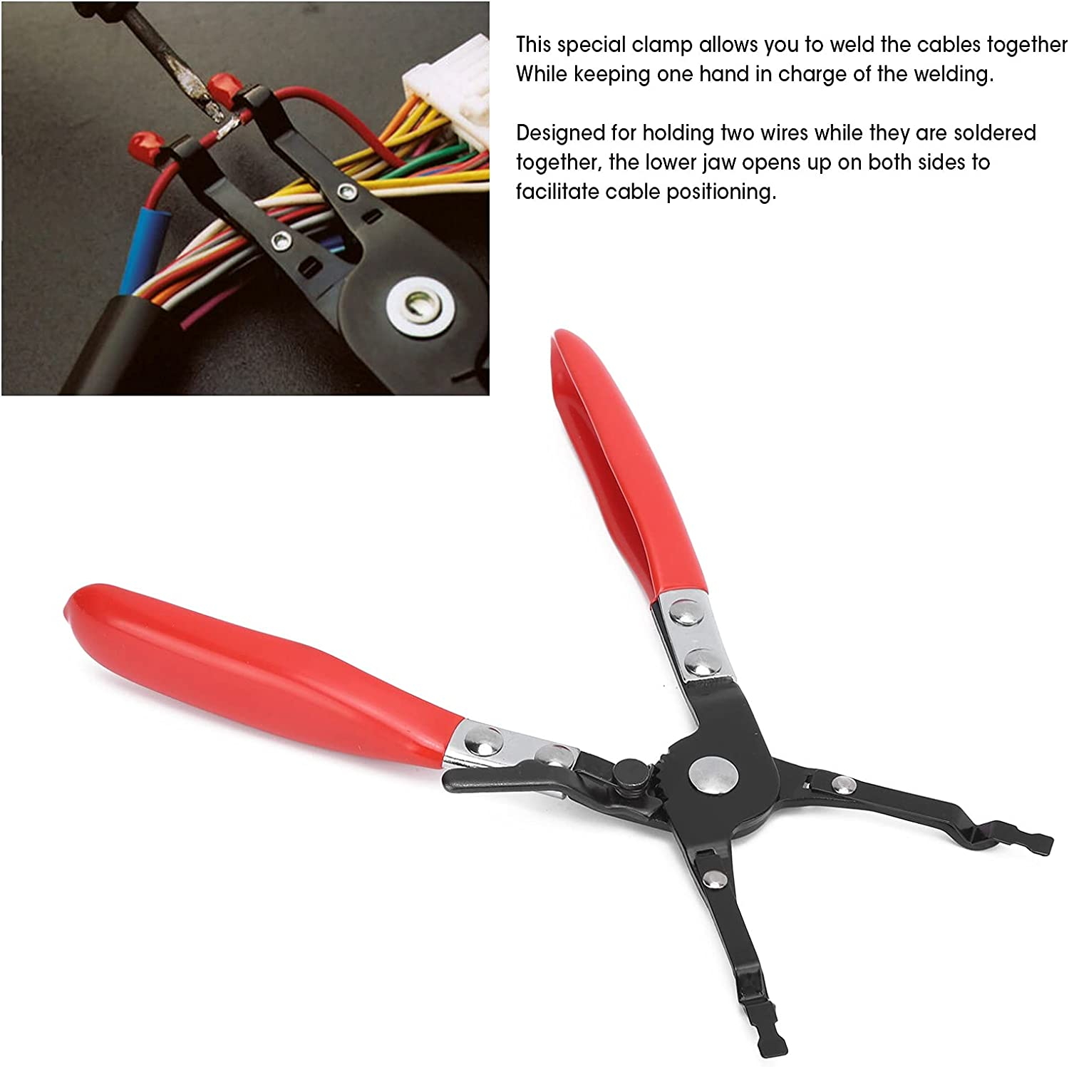 Soldering Plier, Clamp, Multi Function Wire Clamp Tool, Metal Id Tool ...