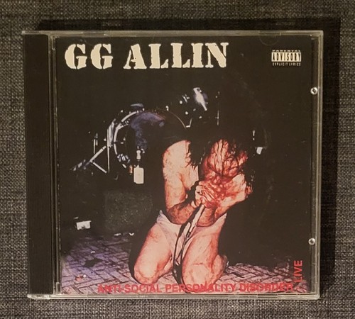 GG ALLIN 'Anti-social Personality Disorder Live' CD | eBay