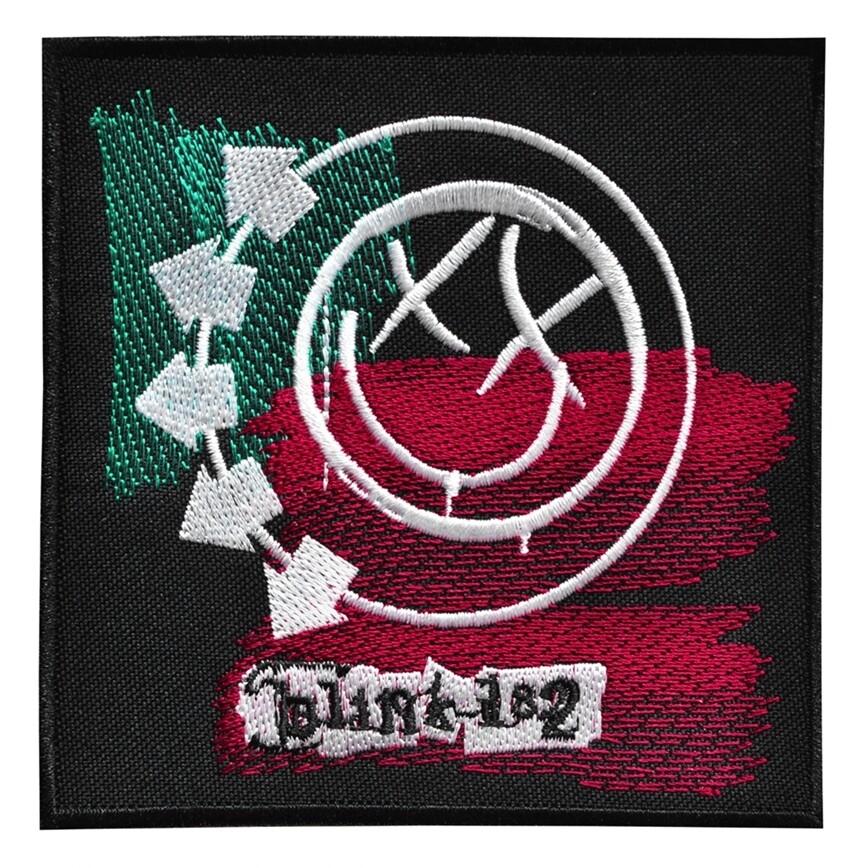Blink 182 Patch | Blink-182 Smile American Pop Skate Punk Rock Music ...