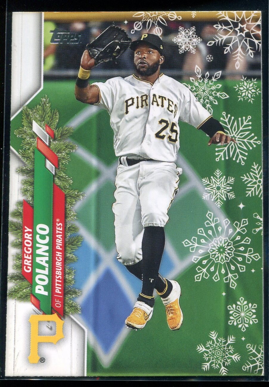 2020 Topps Holiday Baseball Gregory Polanco #HW103 Pittsburgh Pirates ...