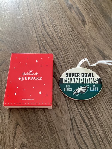 Hallmark NFL Philadelphia Eagles Super Bowl LII Champions Keepsake ...