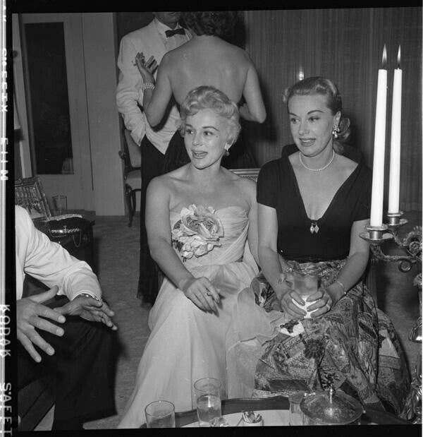 Eva Gabor smoking cigarette at party Original 2.25 x 2.25 Camera ...