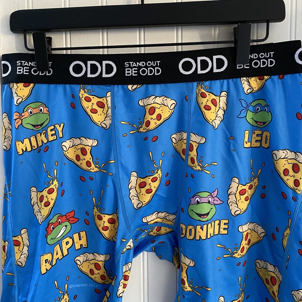 ODD MenS Boxer Briefs X Teenage Mutant Ninja Turtles Underwear XL TMNT ...