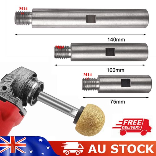 3PCS M14 Angle Grinder Extension Connecting Rod Thread Adapter Rod 75 ...
