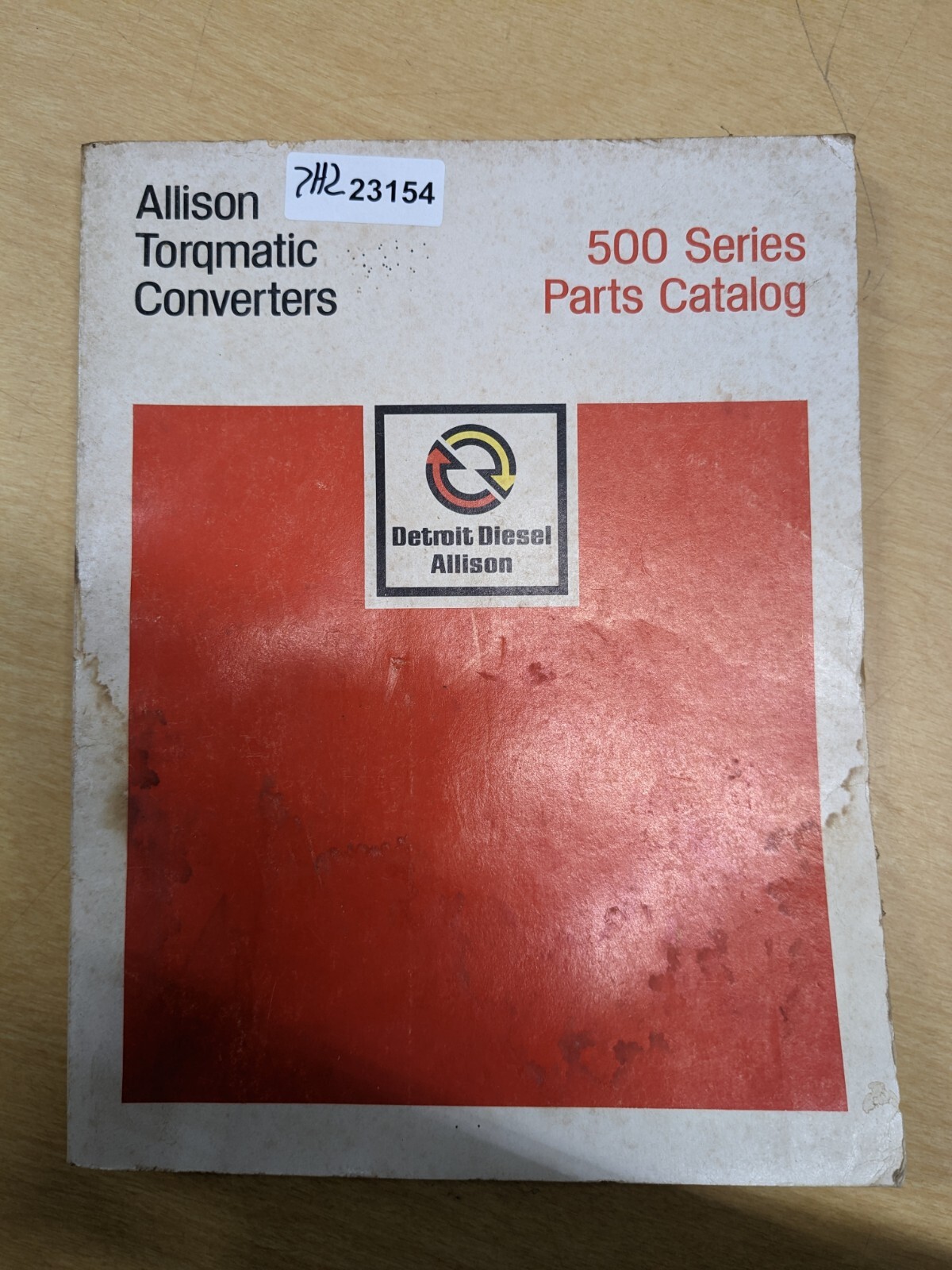 Detroit Allison 500 Series Torqmatic Converters Parts Catalog | eBay