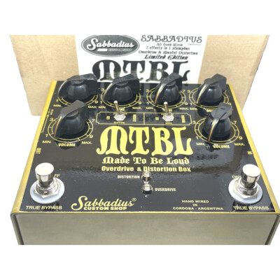 Sabbadius MTBL MADE TO BE LOUD Used Distortion | eBay