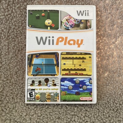 Wii Play - Nintendo Wii 2007 (with Booklet) | eBay