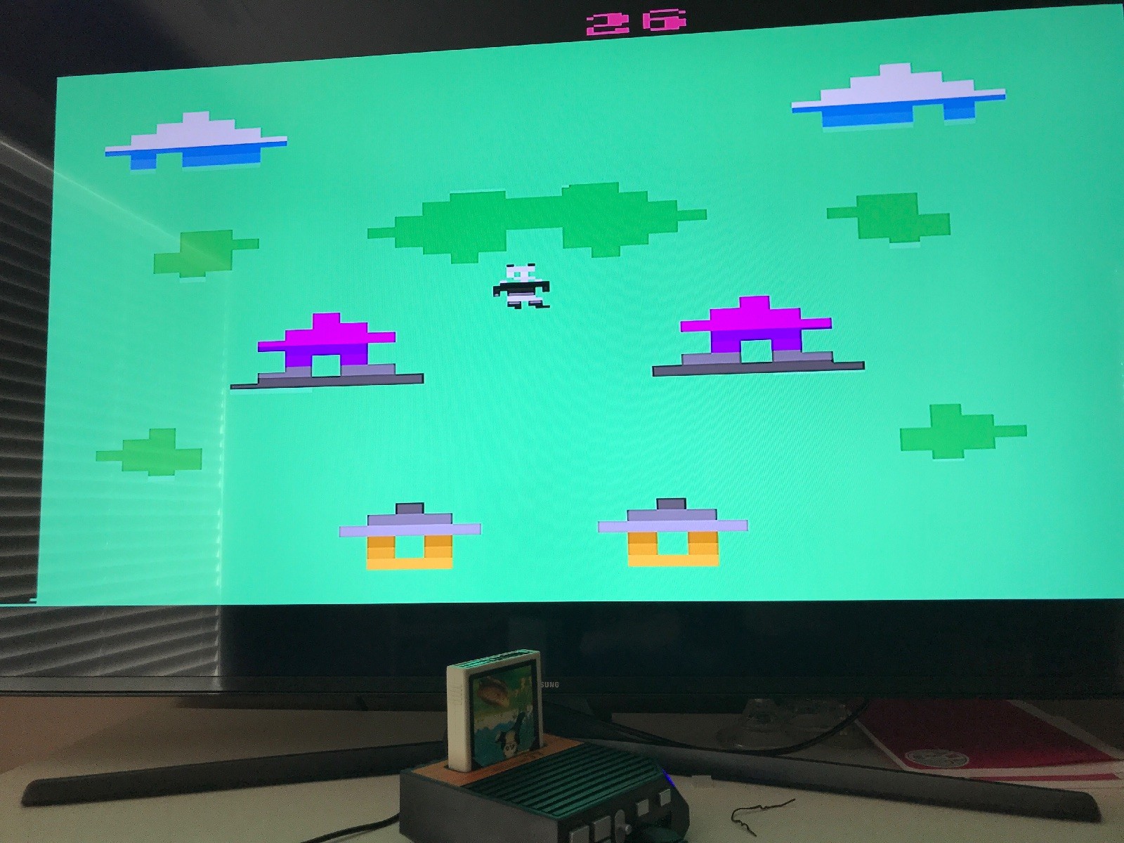 Panda Chase 🐼 - Home vision VCS 83105 Atari 2600 Tested Working Rare‼️ ...