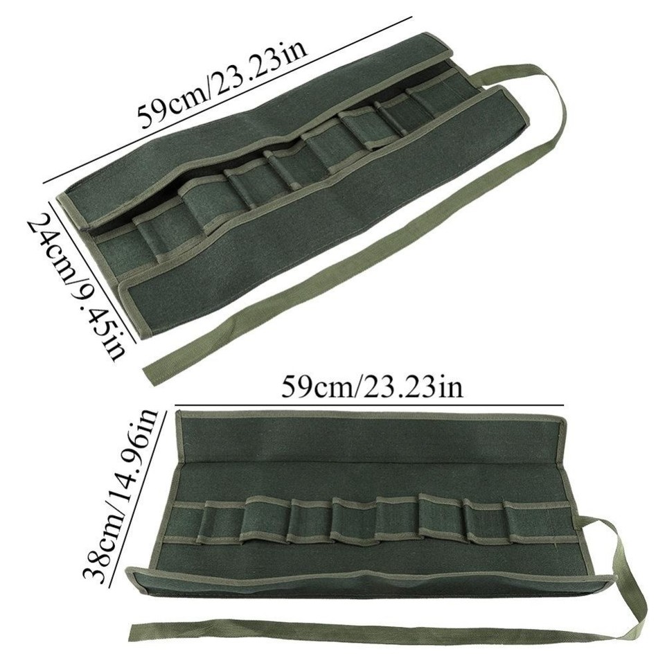1Pc Organizer Pouches Canvas Gardening Handle Storage Bag Garden Tool ...