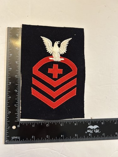 MH1980 Original WW2 US Navy Sleeve Rate CPO Hospital Corpsman IR46C | eBay