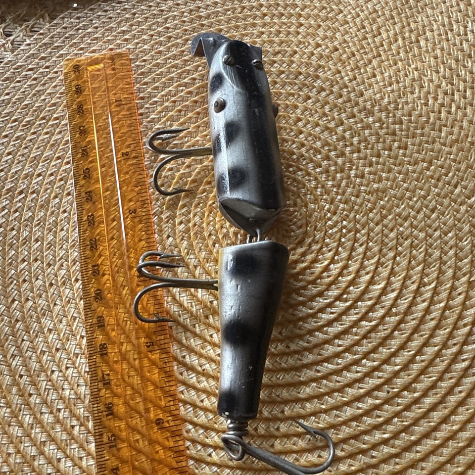 Vintage Creek Chub coach Dog #17 Jointed Pikie Lure CCBC tack eye | eBay