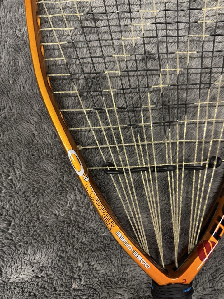 Ektelon O3 Copper 3300-3500 190g Racquetball Racquet SS 3-5/8 Grip | eBay