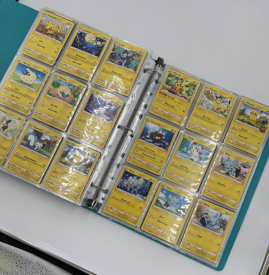 🔥 Pokémon Binder Lot - 2 Full Binders + Deck Boxes, Coins, Holos, Rares ...