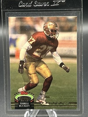 1992 Topps Stadium Club - Terrell Buckley - Green Bay Packers - RC ...