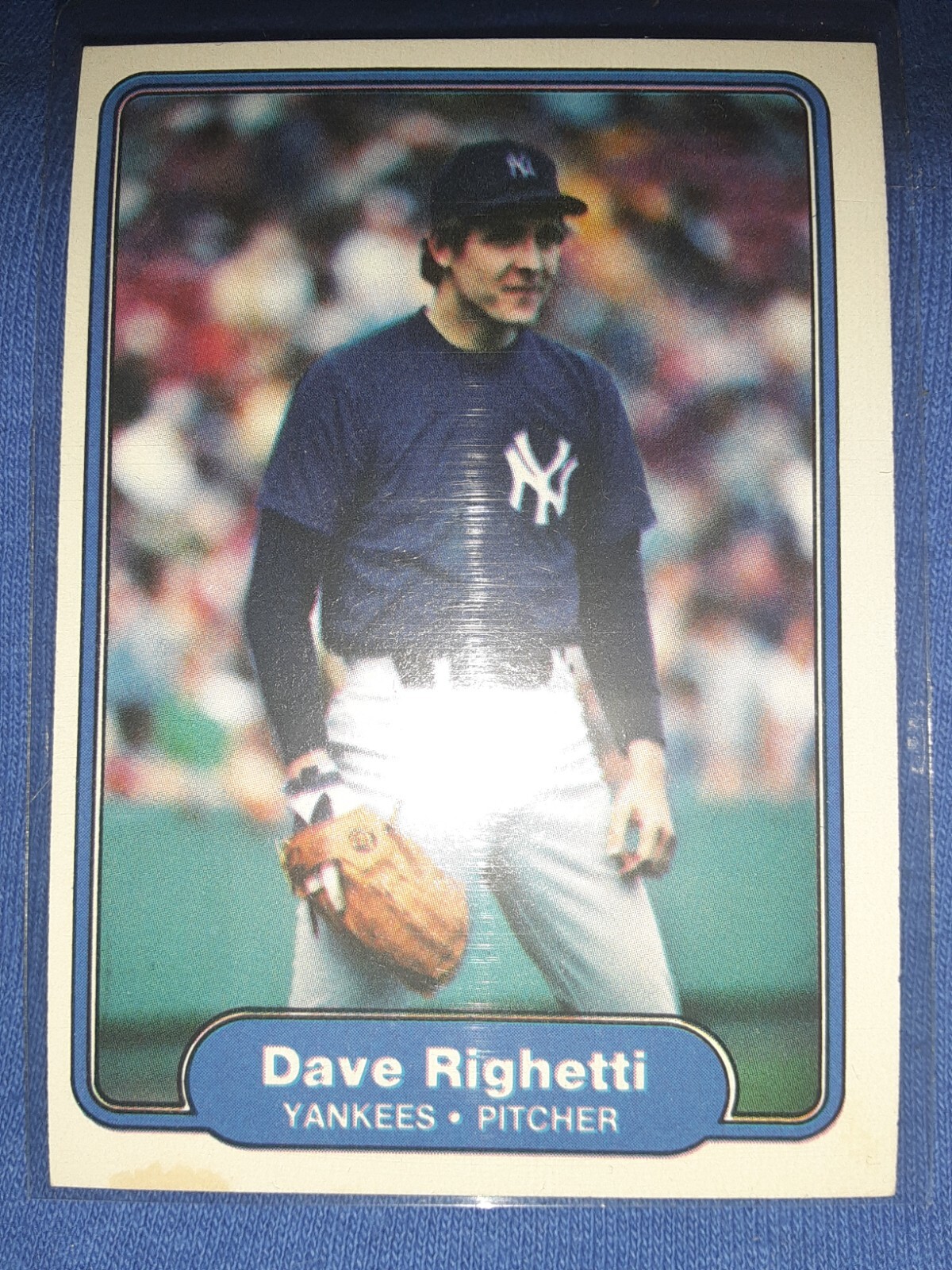 Dave Righetti 1982 Fleer #52 ROOKIE RC New York Yankees | eBay