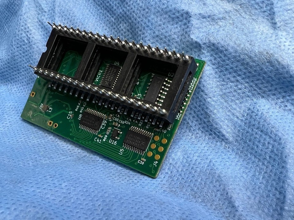 VIC-II Kawari Small - Commodore 64 (C64) MOS 6567 or 6569 Replacement ...