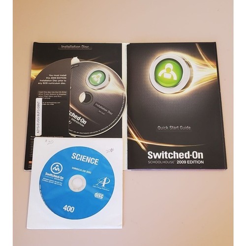 Switched Schoolhouse Home School CD Rom 4th Grade Science | eBay