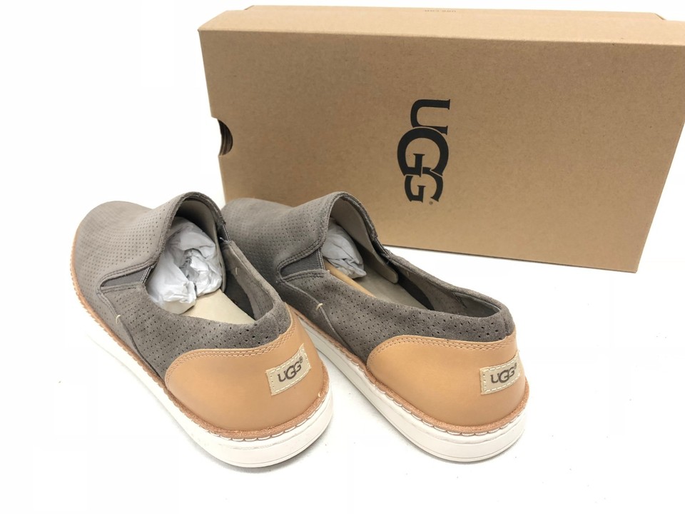 Ugg Australia Adley Perf Women's Fashion Sneakers Suede Leather Slip On ...