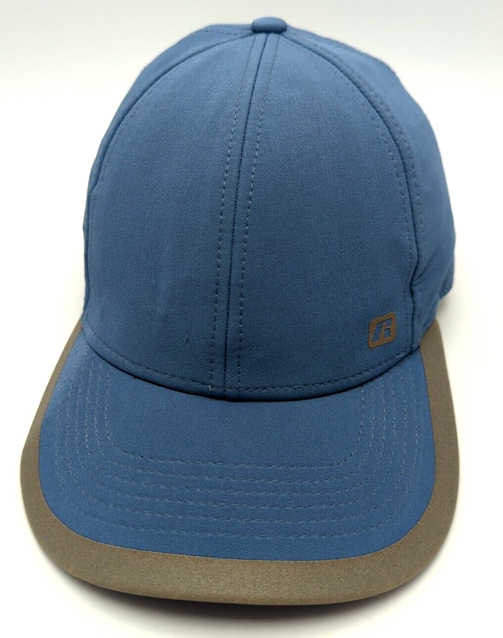 RUSSELL ATHLETIC hat flexfit fitted blue cap - size S/M | eBay