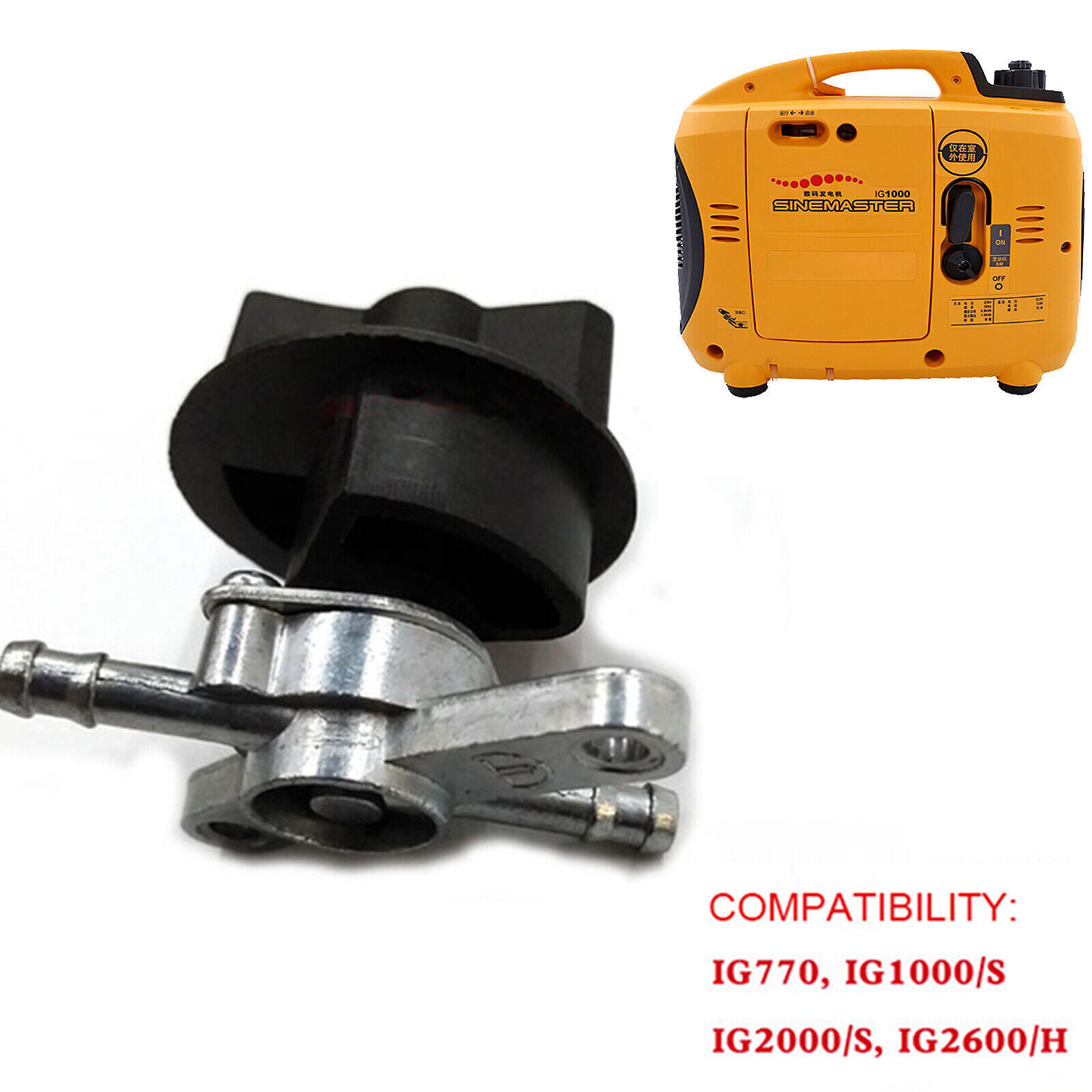 KGE1000Ti-07300 Fuel Tap Switch For Kipor IG1000 Generators #M875C QL ...