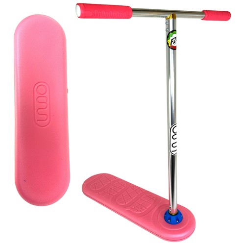 Indo PRO Trottinette Stunt Roller Trick Entraîneur H=79cm PRO Rose ...